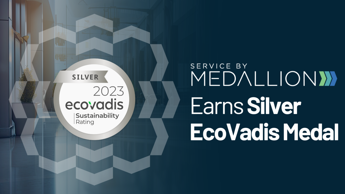Medallion Earn Silver EcoVadis Medal - Service By Medallion